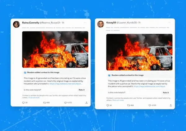 Twitter Expands Community Notes to Attached Visuals in Tweets | Social ...