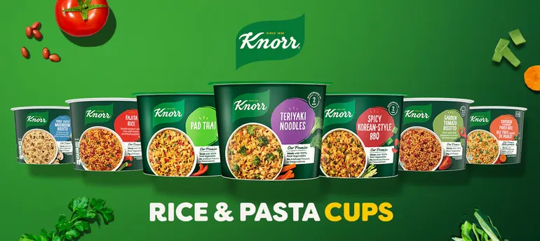 Unilever launches Knorr meal cups to attract working consumers | Food Dive