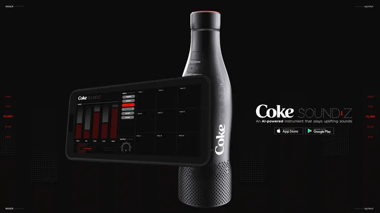 Coke creates AI-powered instrument that only plays ‘uplifting sounds ...