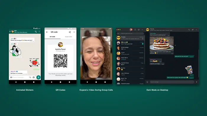 WhatsApp Launches Animated Stickers, QR Codes and New Video Call ...