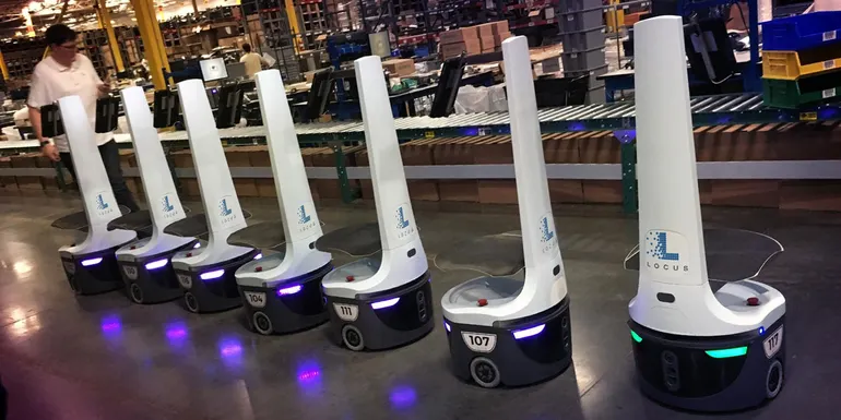 Locus Robotics grabs $25M, signs on DHL | Retail Dive