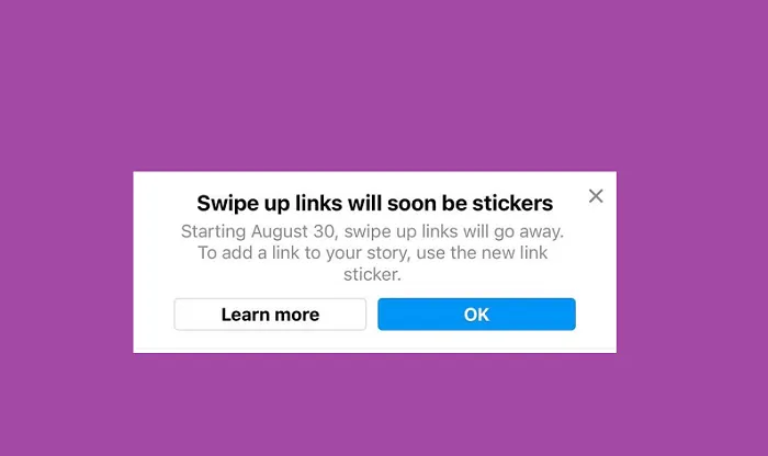 Instagram is Removing Swipe-Up Links for Stories, Replacing the ...