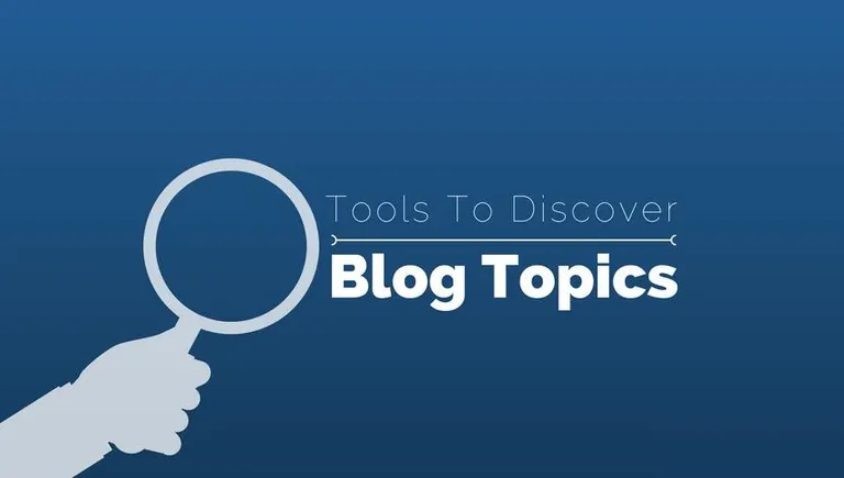 3 Innovative New Tools to Discover Promising Blog Topics | Social Media ...