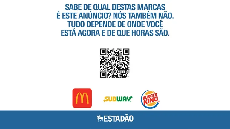 McDonald's, Burger King and Subway pilot scannable programmatic print ...