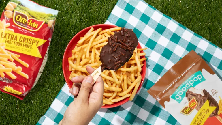 Kraft Heinz’s Ore-Ida chills out with ice cream pops | Food Dive