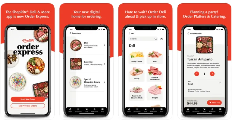ShopRite reimagines deli counter mobile app with more items for pickup ...