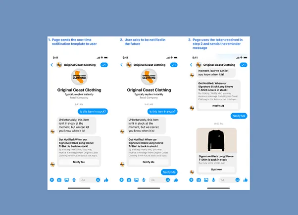 Facebook Adds 'One-Time Notification' API to Messenger for Business ...