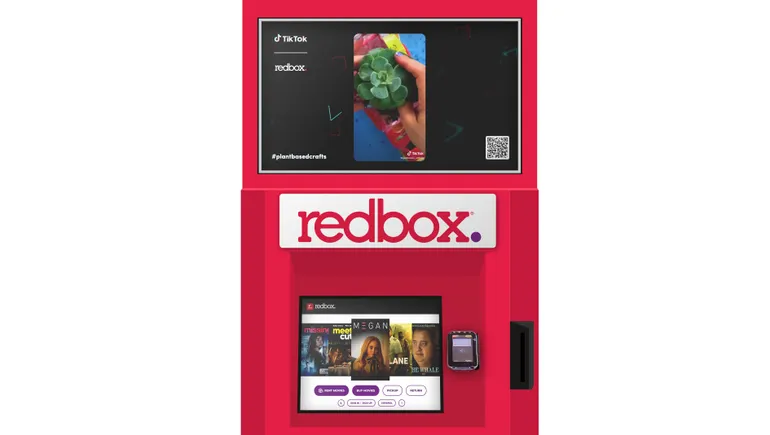 TikTok comes to Redbox kiosks as part of OOH push | Marketing Dive