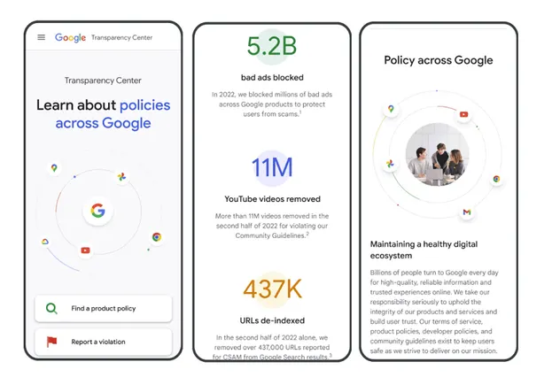 Google Launches New Transparency Center to Provide More Info on ...