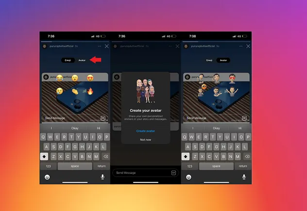 Meta Tests New Avatar Reactions in Instagram Stories | Social Media Today