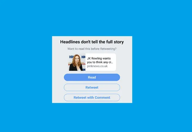 Twitter is Adding a New Prompt on Retweets When Users Haven't Opened ...