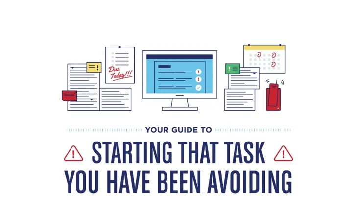 A Guide to Starting That Task That You've Been Avoiding [Infographic ...