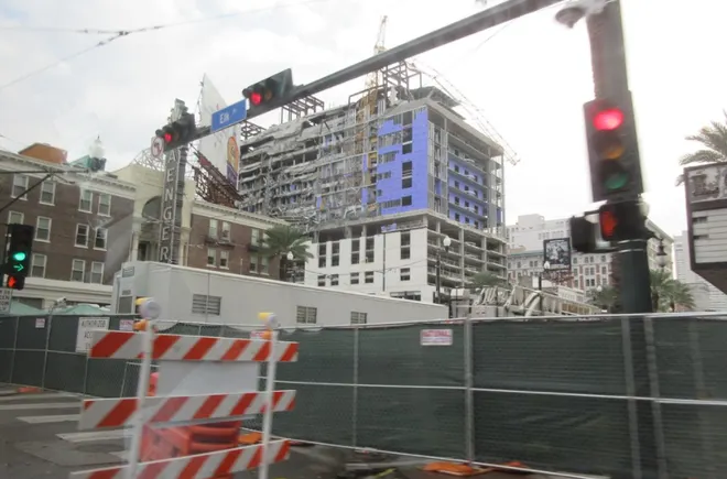Demolition begins at Hard Rock New Orleans site | Construction Dive