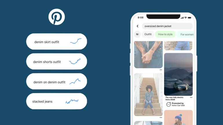 Volvo showcases denim car interiors with Pinterest keyword takeover ...