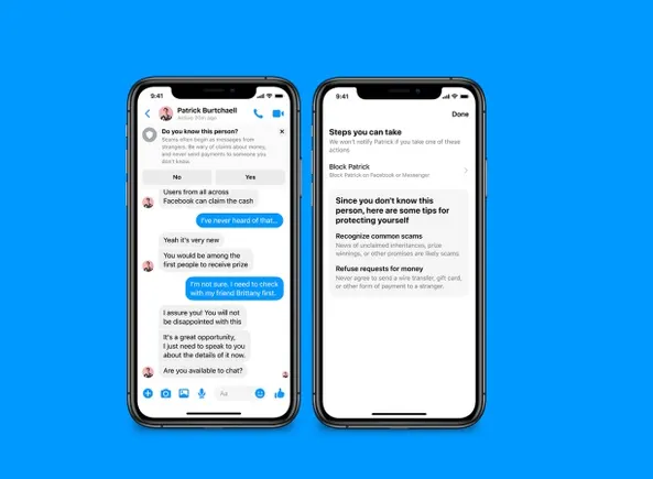 Facebook Is Adding New Warning Prompts in Messenger Threads to Protect ...