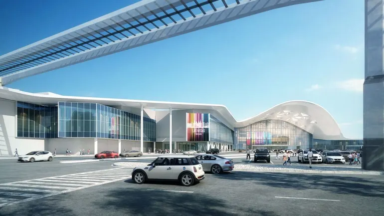 Vegas convention center on track for 2025 completion | Construction Dive