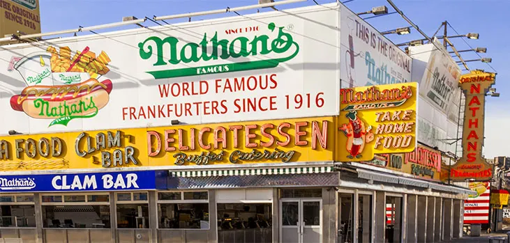 Nathan's Famous opens 100th ghost kitchen | Restaurant Dive