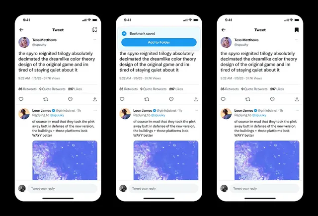 Twitter Previews New Bookmarks UI, Making the Functionality Easier to ...