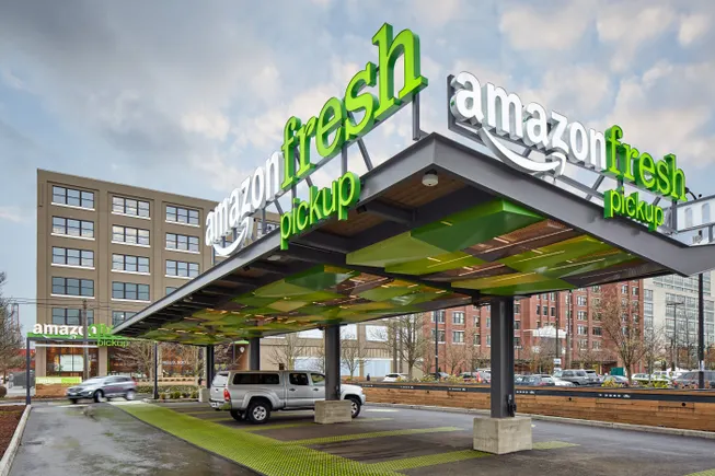 AmazonFresh Pickup goes live in Seattle | Retail Dive