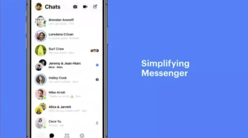 Facebook Previews Streamlined Messenger Layout, Coming Soon to All ...
