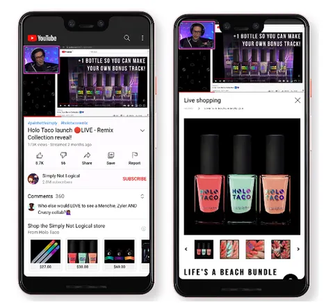 YouTube Launches New Live Shopping Events, New Updates for CTV ...