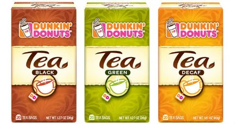 Dunkin’ Donuts tea gets a new look | Food Dive