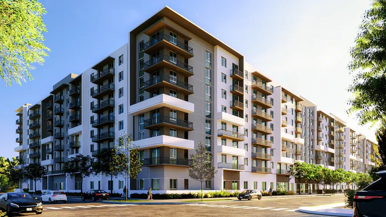 Baron breaks ground on Miami-area transit-oriented tower | Multifamily Dive