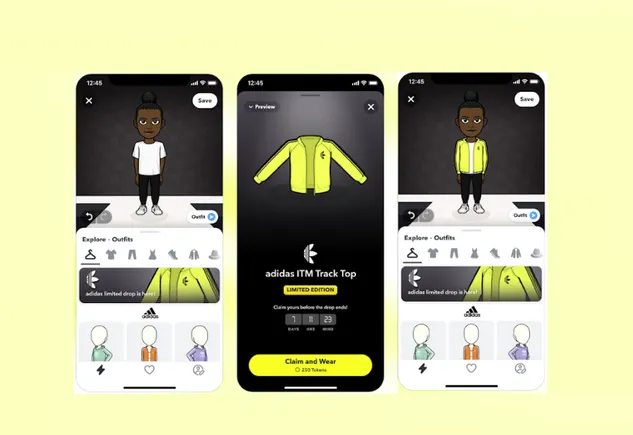 Snapchat Launches New Bitmoji Clothing Drop in Partnership with adidas ...