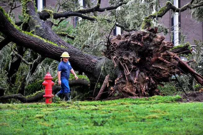 Assessing the jobsite after a hurricane | Construction Dive