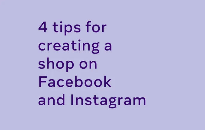 4 Tips for Creating a Shop on Facebook and Instagram [Infographic ...
