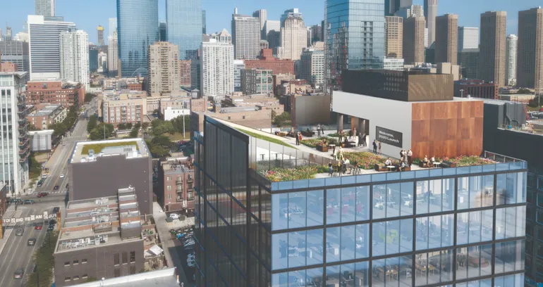 Chicago office building constructed with coronavirus-fighting features ...