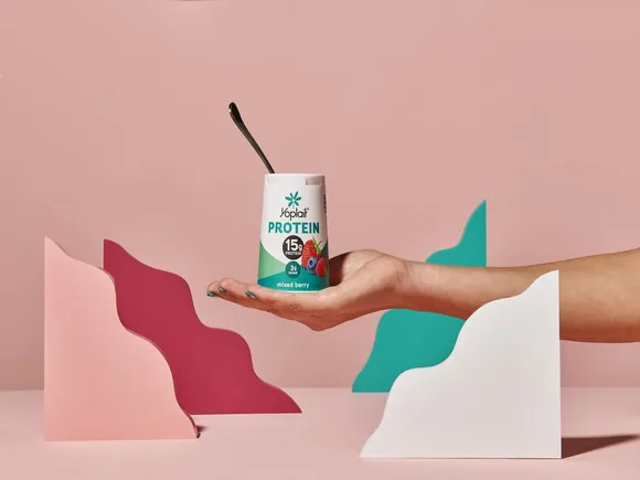 Yoplait muscles into protein space with new yogurt | Food Dive