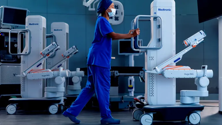 Medtronic seeks clearance for Hugo surgical robot in more indications ...