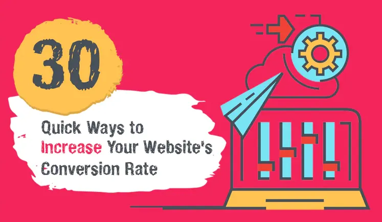 30 Quick Ways To Increase Your Website’s Conversion Rate [Infographic ...
