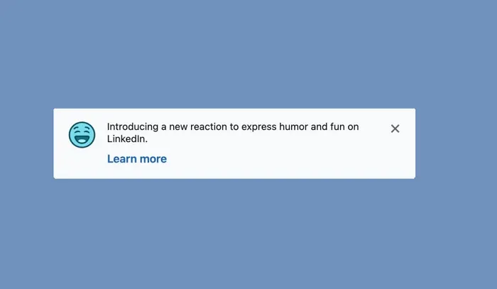 LinkedIn Launches Initial Rollout of its New 'Funny' Reaction | Social ...