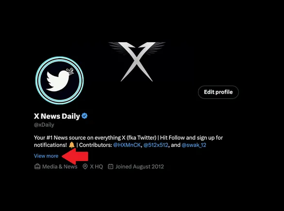 X Launches Expanded Profile Bios for Web Users | Social Media Today