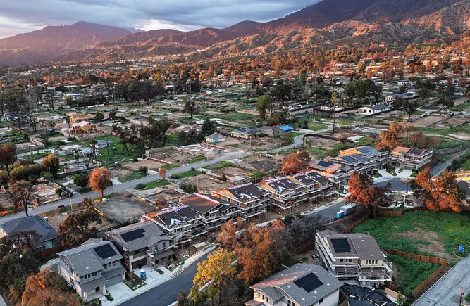 A year after LA fires, thousands of homes remain unbuilt. State funds ...