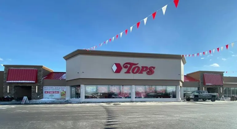 Tops store adds a police substation | Grocery Dive