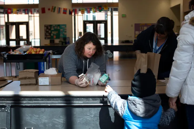 Student participation in school meal program dips after universal meals ...