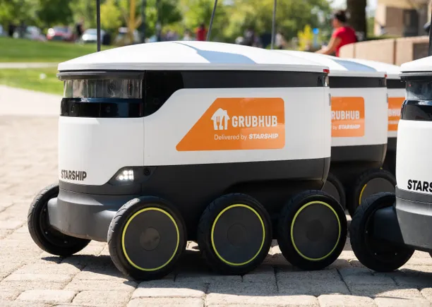 Grubhub, Starship deploy delivery bots across 5 college campuses ...