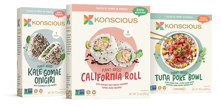 Konscious Foods launches first ever plant-based frozen ‘raw’ seafood in ...