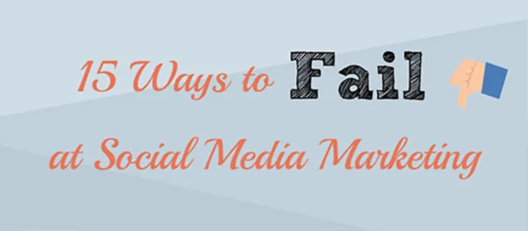 15 Social Media Marketing Fails [Infographic] | Social Media Today