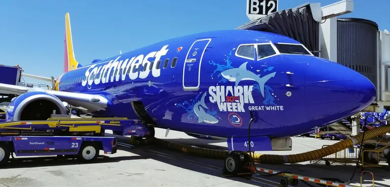 Southwest Airlines deploys 5-plane fleet, exclusive onboard content for ...