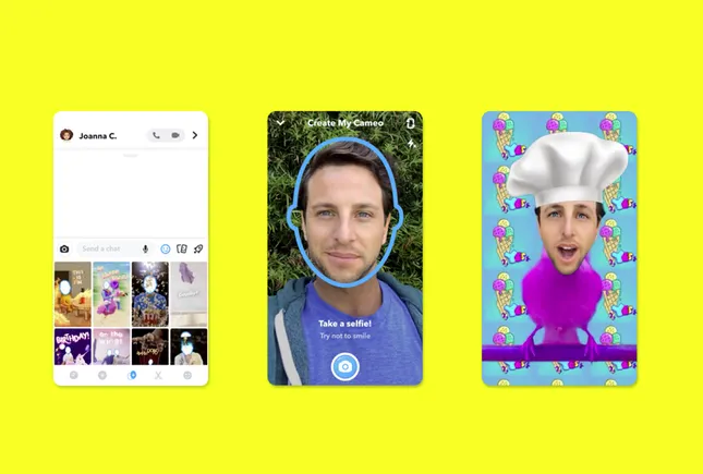 Snapchat Begins Testing 'Cameo' Mode, Which Inserts Your Image into ...