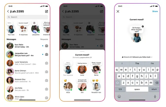 Instagram Tests New Group Chat Conversation Starters in Notes | Social ...
