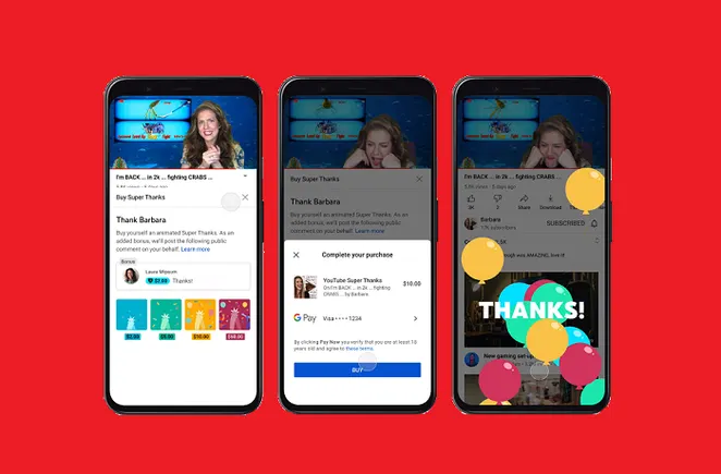 YouTube Tests Custom Messages for Super Thanks, New Channel Subscriber ...