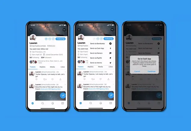 Twitter Launches Live Test of 'Tip Jar' to Enable On-Profile Donations ...