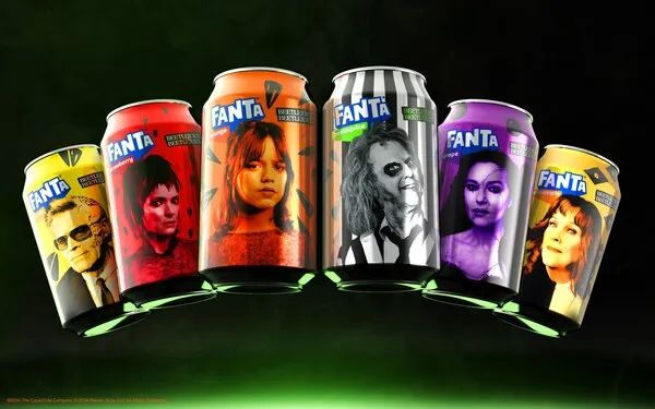 Fanta debuts QR code-powered ‘Beetlejuice’ flavor for Warner Bros. tie ...