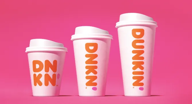 Dunkin' makes name change official with new packaging, social vignettes ...