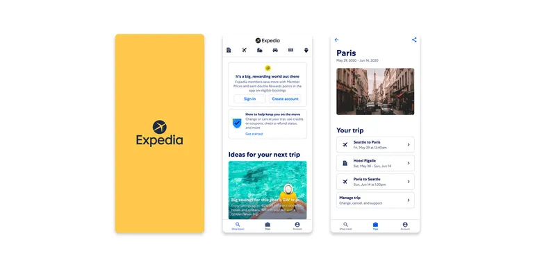 Expedia centers rebrand around mobile as post-COVID travel planning ...